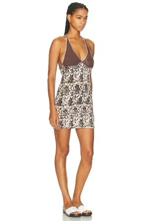 Akoia Swim Sianne Batik Mini Dress