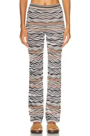 Missoni Trousers - Beige & Brown Tones