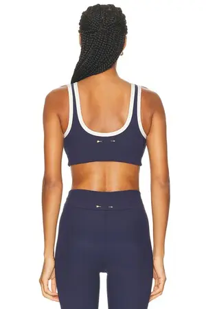 The Upside Silverstone Harley Scoop Sports Bra - Navy