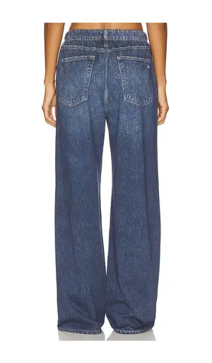 Rag & Bone Rb Miramar Terry Wide Leg Jeans - Blue