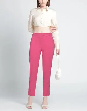 Patrizia Pepe Polyester And Elastane Crepe Tailored Tapered Leg Pants