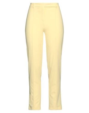 Patrizia Pepe Polyester And Elastane Crepe Tailored Tapered Leg Pants - Yellow