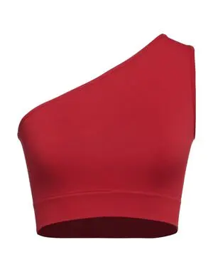 Rick Owens One-shoulder Cropped Top - Red