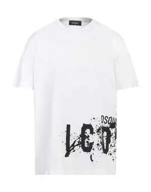 Dsquared2 Icon T-shirt Size Cotton - White