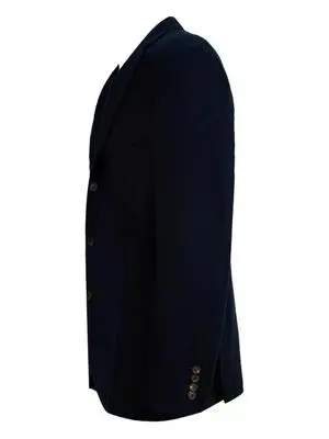 Eleventy Single-breasted Blazer - Blue