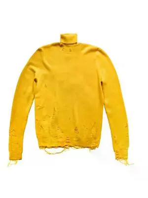MAISON MARGIELA Distressed Roll-neck Sweater