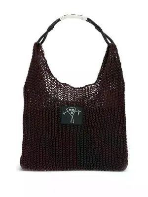 Plan C Textured Shoulder Bags
