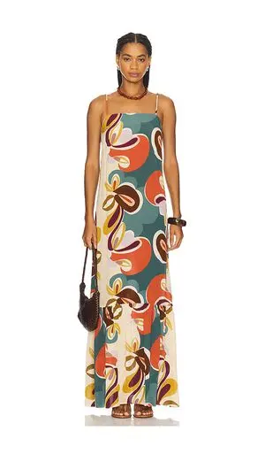 ADRIANA DEGREAS Floral Long Dress - Unique