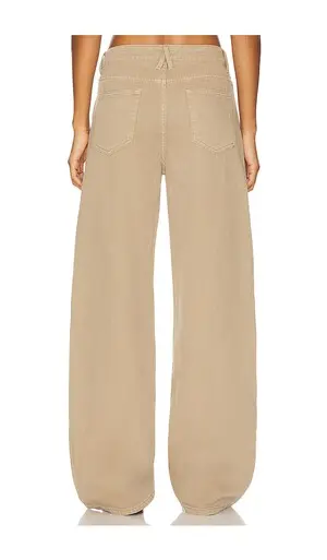 Lioness Wide Leg Jeans Beige - Stone