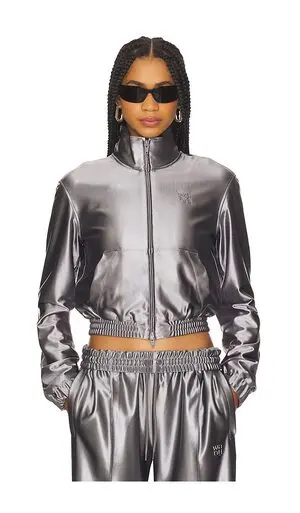 Alexander Wang Shrunken Zip-up Jacket