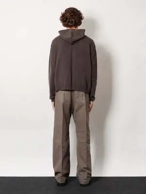 Rick Owens Cashmere Hooded Sweatshirt