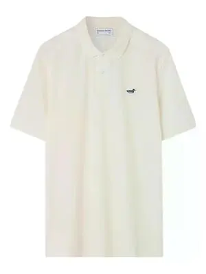 DEAN EDMONDS Duck-embroidered Polo Shirt