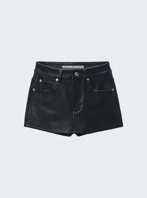 Alexander Wang Mid-rise Mini Skort - Black