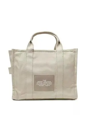 Marc Jacobs Logo Printed Top Handle Tote - Neutrals