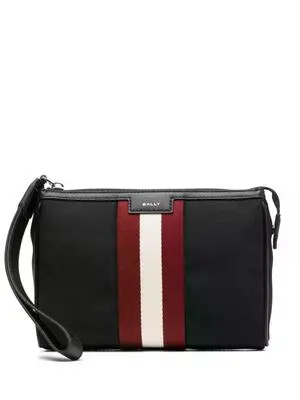 Bally Logo-tape Clutch