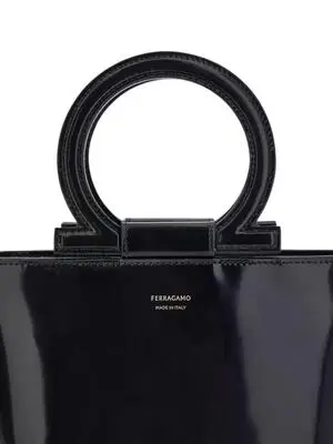 FERRAGAMO Mini Gancini-handle Handbag