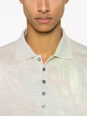 Thom Browne 4-bar Wool Polo Shirt