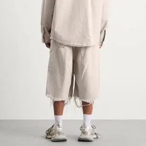Balenciaga Heavy Cotton Workwear Cargo Shorts
