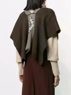 Voz Manta Estrella Knitted Top - Brown