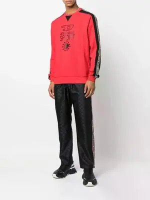 DIESEL® Logo-jacquard Track Pants