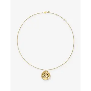 Monica Vinader Sagittarius Zodiac Pendant Necklace - Gold