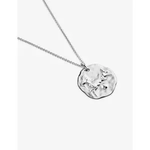 Monica Vinader Capricorn Zodiac Pendant Necklace - Silver