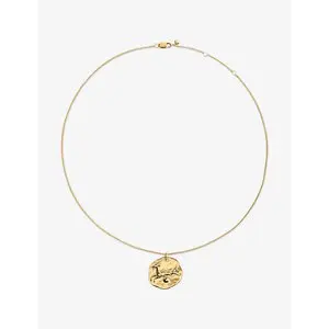 Monica Vinader Capricorn Zodiac Pendant Necklace - Gold