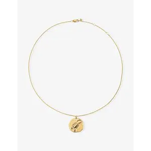 Monica Vinader Scorpio Zodiac Pendant Necklace - Gold