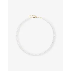 Monica Vinader Nomade 18ct Yellow Vermeil And Pearl Necklace - Gold