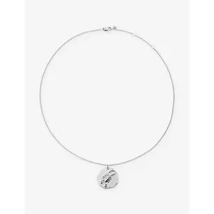 Monica Vinader Scorpio Zodiac Pendant Necklace - Silver