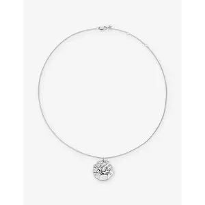 Monica Vinader Sagittarius Zodiac Pendant Necklace - Silver