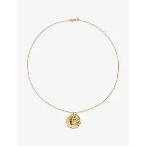 Monica Vinader Gemini Zodiac Pendant Necklace - Gold