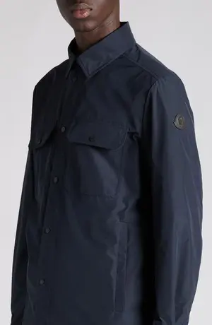 Moncler Logo Patch Overshirt