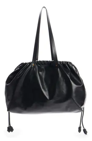 Isabel Marant Étoile Silven Leather Tote - Black