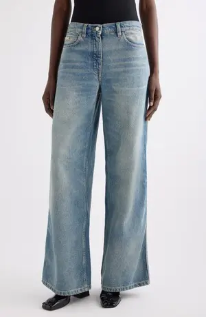 Courreges Embroidered Jeans For Women
