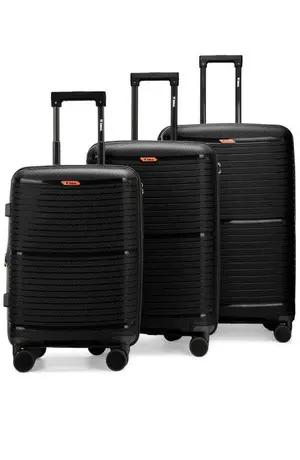 BOBCAT 3-piece Expandable Spinner Luggage Set With Tsa Lock