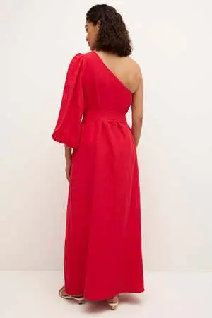 MARIE OLIVER Kenna One-shoulder Dress - Pepper