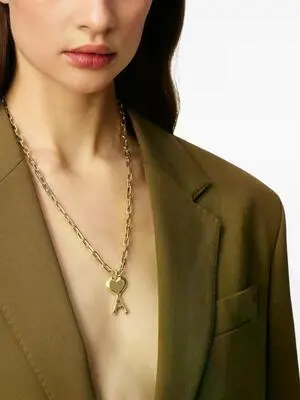 Ami De Coeur Hammered Necklace