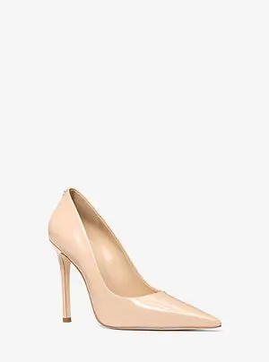 Michael Kors Elyse Patent Leather Pump - Pink