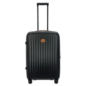 Bric'S Taormina Checked Spinner Luggage - Black