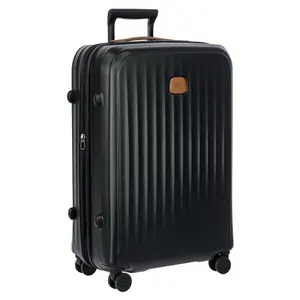 Bric'S Taormina Checked Spinner Luggage - Black