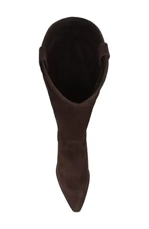 Sam Edelman Wyatt Knee High Western Boots - Cafe Noir