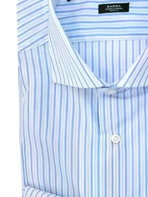 BARBA NAPOLI Striped Shirt - Blue