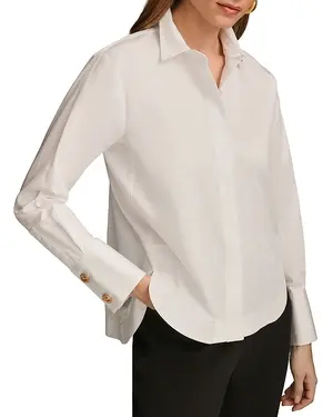 Donna Karan New York Button Up Shirts For Women