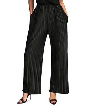 Donna Karan New York Pleated Pull On Pants