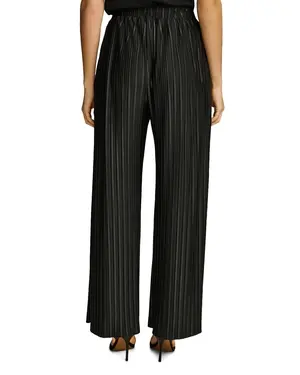 Donna Karan New York Pleated Wide-leg Pants