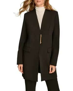 Donna Karan New York Collarless Blazer