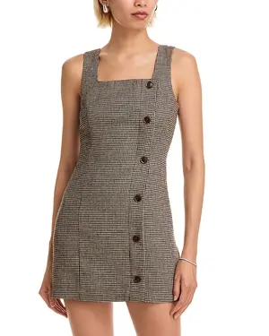 French Connection Houndstooth Mini Dress