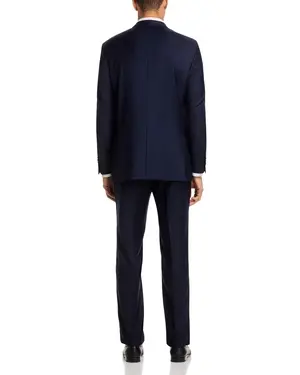 Peter Millar Flynn Solid Classic Wool Regular Fit Suit - Navy