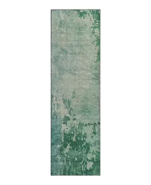 DALYN RUG COMPANY Dalyn Pacifica Pa11 Runner Area Rug, 2'3 X 7'6 - Emerald